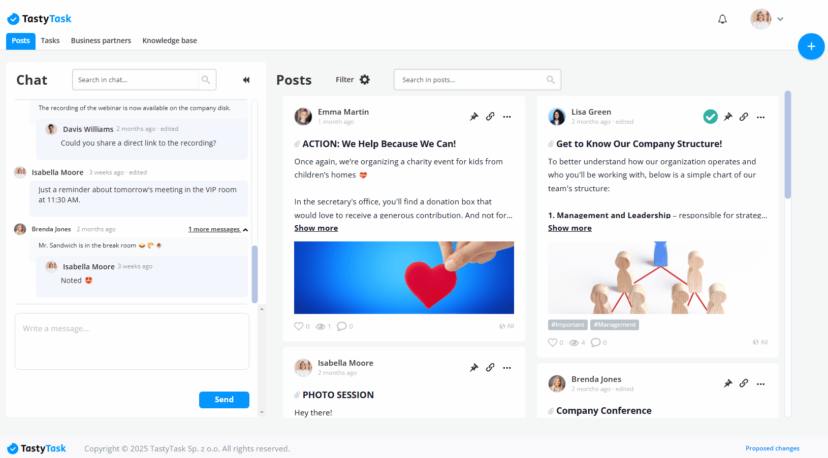 How to Add Business Partners | TastyTask