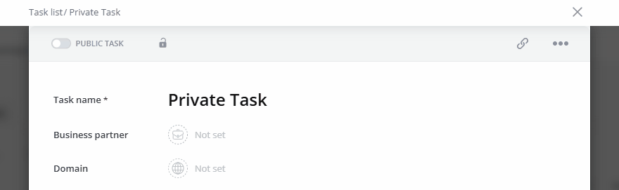 What's the difference between private and public tasks? | TastyTask