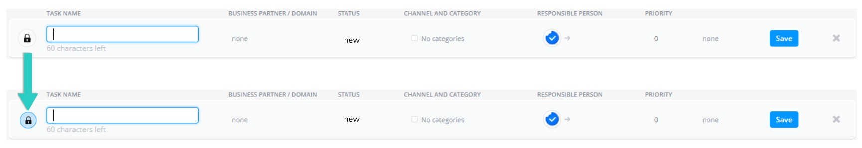 What's the difference between private and public tasks? | TastyTask